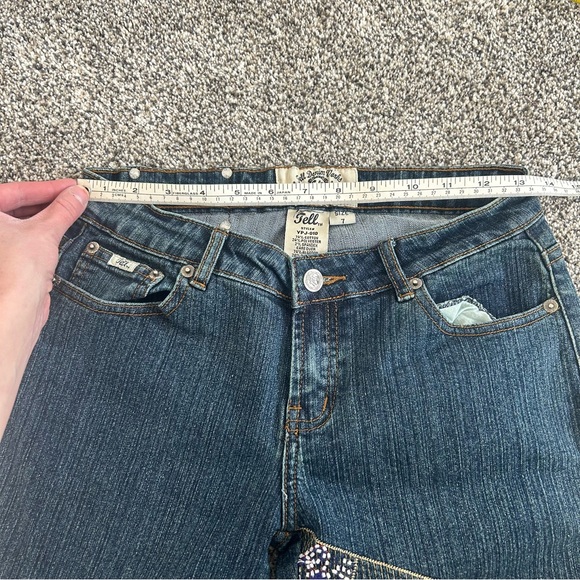 tell denim works | Jeans | Vintage 9s Y2k Tell Denim Works Low Rise Hip ...